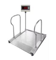 China Digital Hospital Wheelchair Weighing Scale Multifunction Bench Weighing Scale 300kg for sale