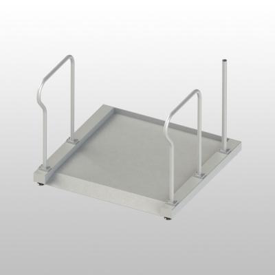 China Stainless Steel Industrial Floor Scale 3000Lb/1500Kg High Capacity for sale