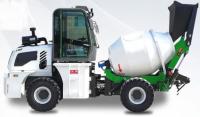 China Self-loading concrete mixer truck 1.8 cubic meters 4 cubic meters cement tank truck mobile fully automatic mixer truck m for sale