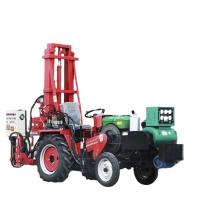 China JZF-C Tractor Mounted Water Well Drilling Machine Forward And Reverse Cycle Rig for sale