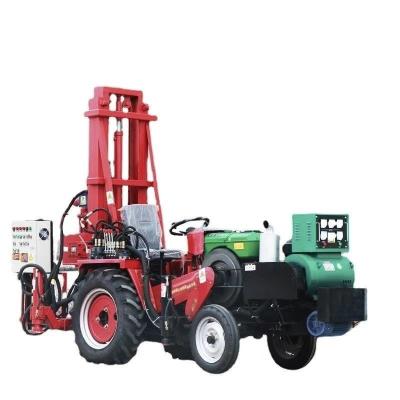 China JZF-C Tractor Mounted Water Well Drilling Machine Forward And Reverse Cycle Rig for sale