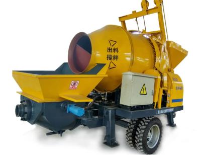 China XDEM Diesel Concrete Mixer Pump JBS40R Mini 5600 Kg 82 Kw for sale