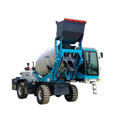 China XDEM 1.2m3 Concrete Truck Mixer Self Loading 55kw  7300x1800x3450mm for sale