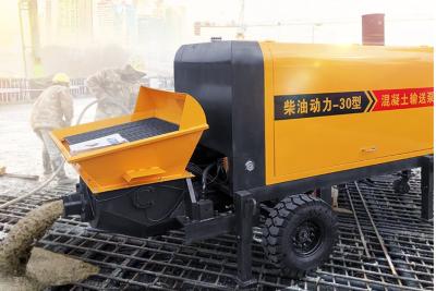 China 37KW XDEM Concrete Delivery Pump 15Mpa 30 Cubic Meters Drag Pump for sale