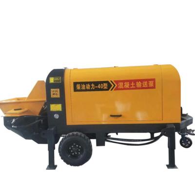 China 40 Cubic Meters Concrete Delivery Pump XDEM  45KW 350M 35m3/H for sale