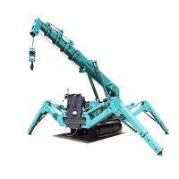 China XDEM 8T 5T 3T Telescopic Boom Crane Lifting Equipment Mobile Spider Crane Diesel And Electric Dual Power for sale