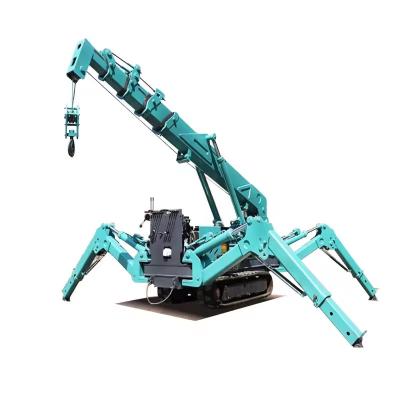 China XDEM 8T 5T 3T Telescopic Boom Crane Lifting Equipment Mobile Spider Crane Diesel And Electric Dual Power for sale