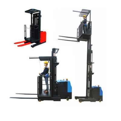 China 1.5 Ton 3m 5.5m Height Forklift Stand Up Truck Order Picker for sale