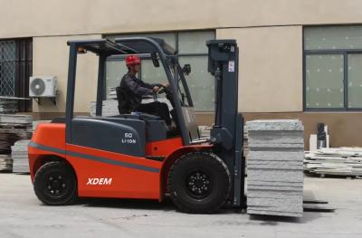 China 5 Ton 6t Lithium Battery Powered Electric Counterbalance Forklift for sale
