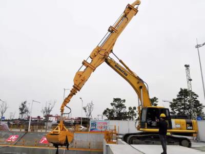 China China Supplier Excavator Extension Arm Digger Telescopic Boom & Arm For 20-22 Ton Construction Excavator for sale