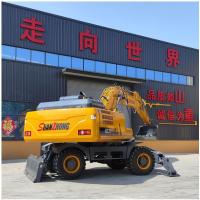 China SHANZHONG 21ton Wheel Excavator SZL215 Hydraulic Digger for sale