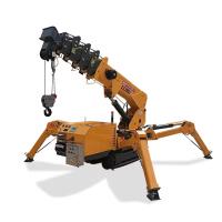 China Construction Equipment Telescopic Boom 1Ton-8 Ton Spider Cranes Electric Dual Power for sale