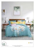 China 100% Long Staple Cotton Reactive Print Customize Duvet Cover Bedding Set Textile for sale