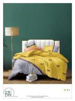 China 100% Soft Satin Cotton Reactive Print Customized Duvet Cover Bedding Set Home Textile for sale