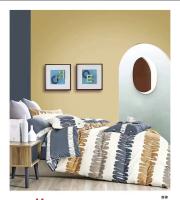 China Ins Style Stripe Reactive Print Full Cotton Duvet Cover Beddings for sale
