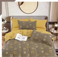 China 100% Washed Cotton New Design Color Jacquard Bedding Set  Duvet Cover Fitted Sheet for sale