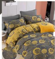 China Natural & Healthy Cotton Color Weaving  Double Jacquard Bedding Set Duvet Cover Bed Sheet for sale