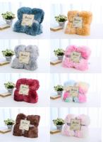 China Plush Blanket Velvet Blanket 100% Polyester Smooth Soft Plush Throw for sale