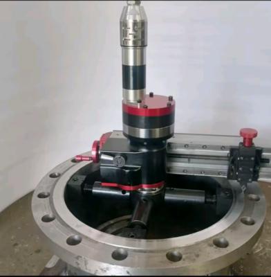 China XDEM Portable Flange Facer Pneumatic Flange Facing Shipyard Mining Repair for sale