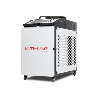 China High Speed Laser Cleaning Machine 1500W 2000W Air Cooling Stainless Material Metal Rust Oil Oxidation Layer Removal for sale