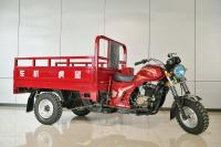China Three-Wheeled Cargo Tractor Open Tuc Tuc Truck With 300cc Gasoline Engines Motorcycle Motorized Tricycle for sale