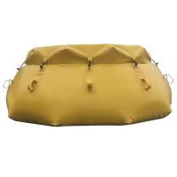 China Customized Outdoor Portable Union Shape Water Tank Foldable PVC Flexible Water Storage Container Bladder for sale