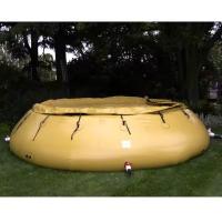 China Customized Outdoor Portable Union Shape Water Tank Foldable PVC Flexible Water Storage Container Bladder for sale