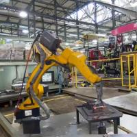 China 10kg Payload 1700mm Reach 6 Aixs Industrial Robot Arm Stainless Steel Mig Welding Automatic 6-axis Robot Welding Manipulator for sale
