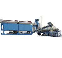 China XDEM Movable Asphalt Mixing Station 10TPH 20TPH 40TPH 60TPH Mobile Asphalt Plant Scraper Conveyor High Productivity for sale