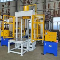 China Komatsu Excavator Adjuster Spring Disassembly Machine 200T Mobile Worktable Hydraulic Press Machine Track Pin Press for sale