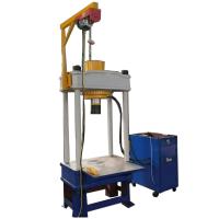 China Komatsu Excavator Adjuster Spring Disassembly Machine 200T Mobile Worktable Hydraulic Press Machine Track Pin Press for sale
