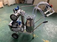 China Portable Mobile Sheep Milking Machine Anti-Corrosion Farm Milker For Small Livestock Farms for sale
