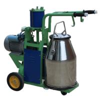 China Portable Mobile Sheep Milking Machine Anti-Corrosion Farm Milker For Small Livestock Farms for sale