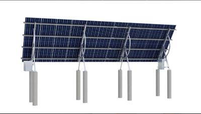 China Galvanized Ground Mount Solar Panel Bracket & Anti-Theft Secure Lock, Fit 300W-20kW PV Modules Outdoor Photovoltaic Mounting Equipment for sale