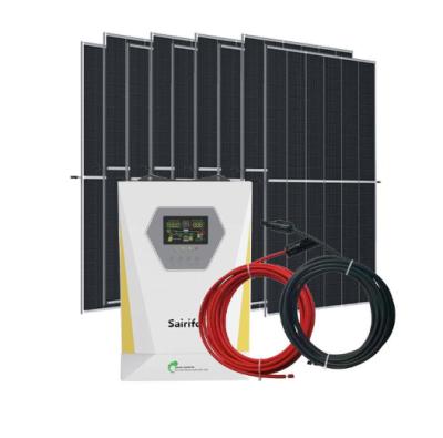 China Galvanized Frame Complete Solar Power System 300W-20KW High Efficiency 15%-22% Off-Grid Photovoltaic Equipment for Home & Farm Energy Supply for sale