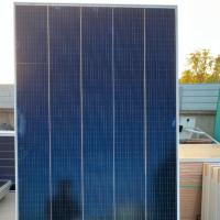China 300W to 20kW Power Output Photovoltaic Equipment with 12V 24V Customizable Voltage and Galvanized Finish Wall Mount Solar Panel for Solar Power Generation for sale