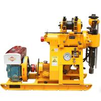 China XY-1 High Speed Geological Core Drilling Rig 100m Depth Spindle Rotary Exploration Drill Machine For Soil Sampling Water Well Grouting Blasting Hole Drilling Equipment for sale
