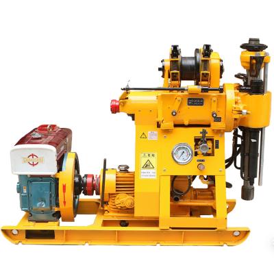China XY-1 High Speed Geological Core Drilling Rig 100m Depth Spindle Rotary Exploration Drill Machine For Soil Sampling Water Well Grouting Blasting Hole Drilling Equipment for sale