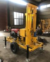 China YZ50-150H Hydraulic Diesel Water Well Drilling Machine Optional Wheel/Crawler Chassis 210m Deep Borehole Drilling Rig Max 400mm Diameter Variable Speed Water Drilling Equipment For Farm Irrigation for sale