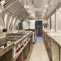 China Custom Mobile Food Truck with Full Kitchen for Pizza, BBQ & Ice Cream, Multi-Purpose Food Trailer with Toilet for Catering, Street Food, Festivals and Outdoor Business for sale