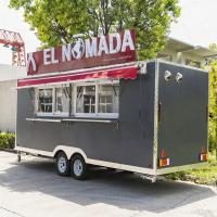 China DOT Compliant Custom Food Trailer with Full Kitchen Equipment for Coffee, Tacos & Fast Food, Mobile Concession Truck for Catering, Events, Festivals and Outdoor Business for sale