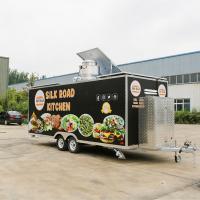 China DOT Compliant Custom Food Trailer with Full Kitchen Equipment for Coffee, Tacos & Fast Food, Mobile Concession Truck for Catering, Events, Festivals and Outdoor Business for sale