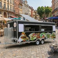 China DOT Compliant Custom Food Trailer with Full Kitchen Equipment for Coffee, Tacos & Fast Food, Mobile Concession Truck for Catering, Events, Festivals and Outdoor Business for sale