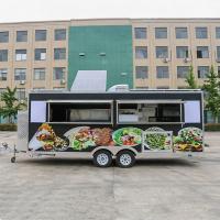 China Custom Food Trailer with Complete Kitchen Equipment, BBQ Grill, Mobile Bar, Food Cart and Catering Setup for Street Food, Events, Festivals and Outdoor Business for sale