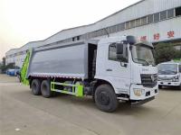 China 18m³ XDEM Dongfeng 6×4 Rear-Loader Garbage Compactor Truck for sale