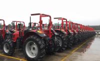 China 80hp Wheel Horse Lawn Tractor , 2300rpm Dongfeng Tractor DF804 for sale