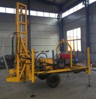 China 210m Portable Hydraulic Water Well Drilling Machine With 150r/Min Rotation Speed for sale