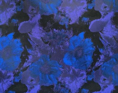 China Painting Floral Fabric Jacquard TC Yarn-dyed H/R 21.0cm 460T/75%T/25%C/170gsm for sale