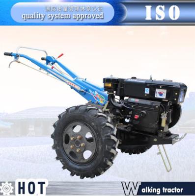 China 8.8kw 12hp 2 Wheel Walk Behind Tractor With Double Joint Clutch for sale