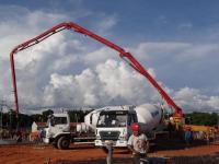 China G15ZZ 15m3 14r/Min Transit Mixer Truck Road Construction Machinery for sale